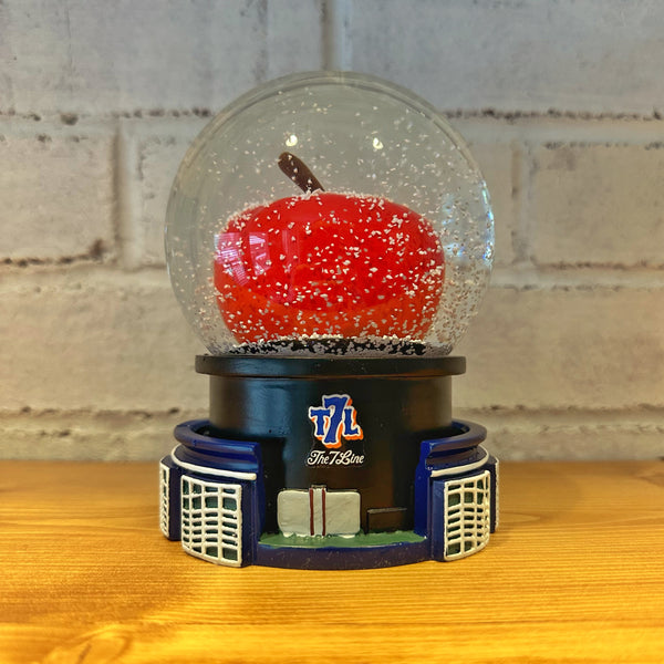 Mets Home Run Apple Shea Stadium Snow Globe