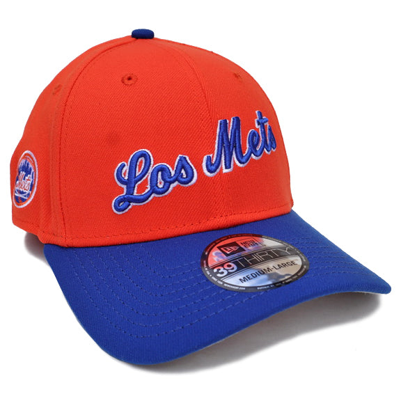 Los Mets (Orange) | New Era Stretch Fit
