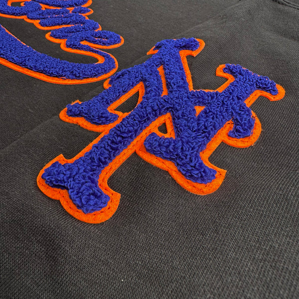 The 7 Line Army x Mets Chenille | Hooded sweatshirt (Black)