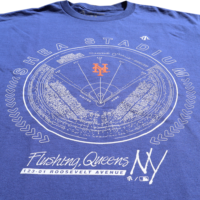Shea Stadium Blueprint | T-shirt
