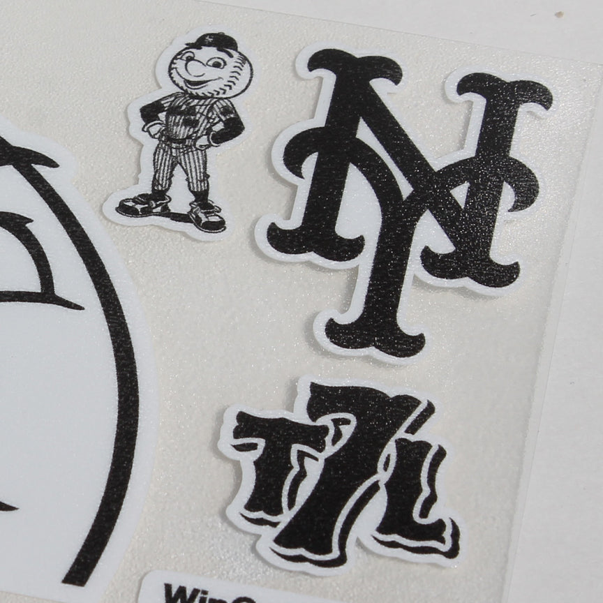 DECAL: Mini Mr. Met decal set